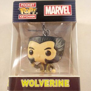 Funko | Accessories | Funko Wolverine Marvel Pocket Pop Key Chain Ring ...